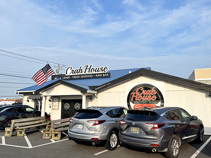 Simple on the outside, spectacular on the plate. This unassuming building houses some of Rehoboth's most legendary crab feasts.