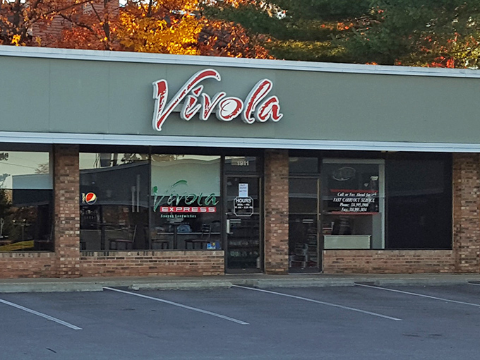 This strip mall hero, Vivola Express, proves the old adage: never judge a sandwich shop by its storefront. The real magic happens inside.