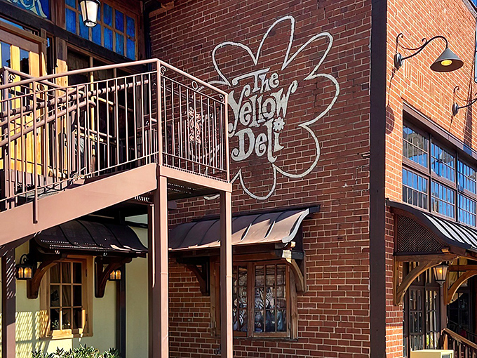 With architecture that whispers "hobbit hideaway" and brick walls that have witnessed countless foodie epiphanies, Yellow Deli proves magic exists in sandwich form.