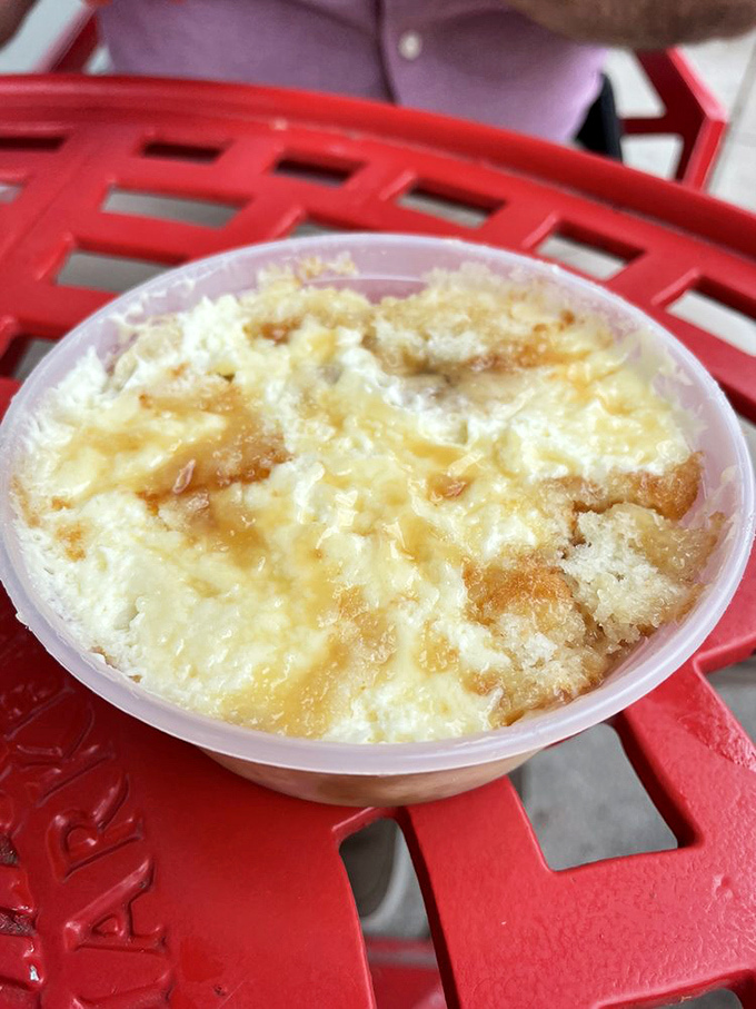 Behold the famous banana pudding in all its glory &ndash; layers of creamy, vanilla-kissed pudding and cookie crumbles that would make your grandmother jealous.