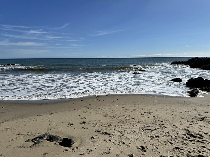 The beach that makes you question every vacation you've ever taken abroad. Sometimes paradise is just a tank of gas away.
