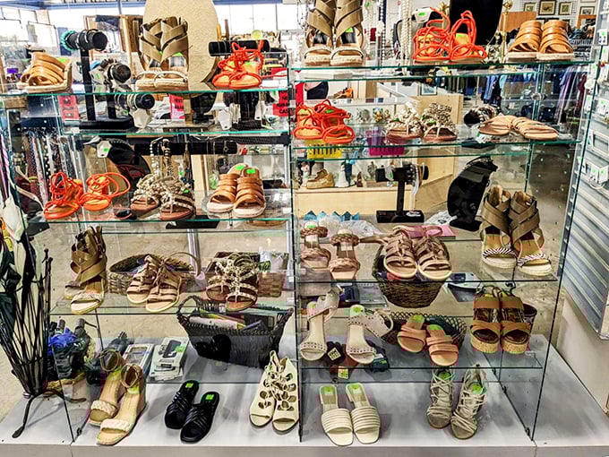 Cinderella had one fairy godmother; you have an entire glass display case of potential magic slippers at a fraction of what the royal cobbler would charge.