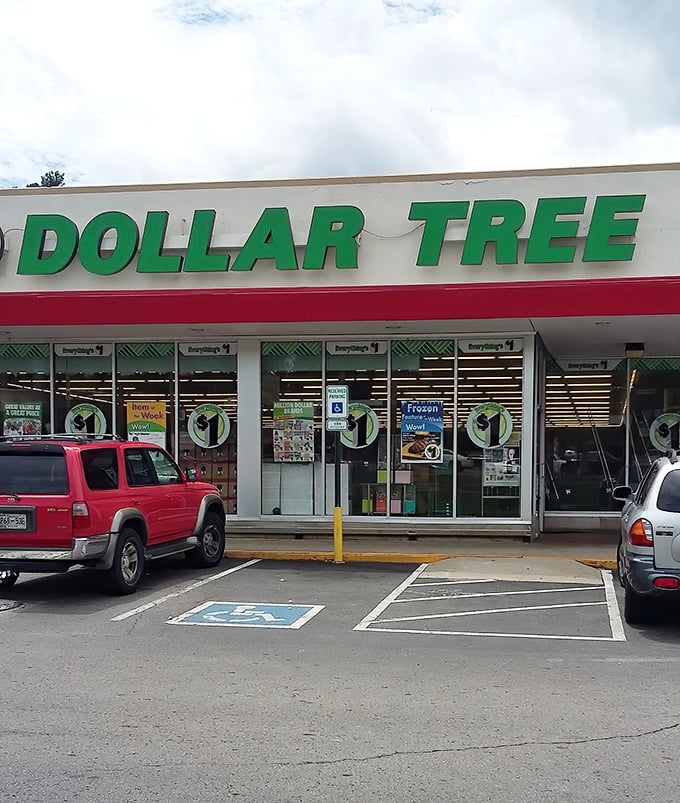 The entryway to affordable possibilities &ndash; where many a shopping adventure begins with the cheerful slide of those automatic doors.