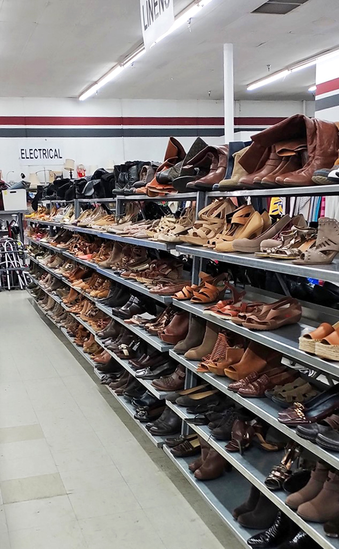 A footwear library where every shoe tells a story&mdash;from barely-worn designer heels to boots that have already done the breaking-in for you.