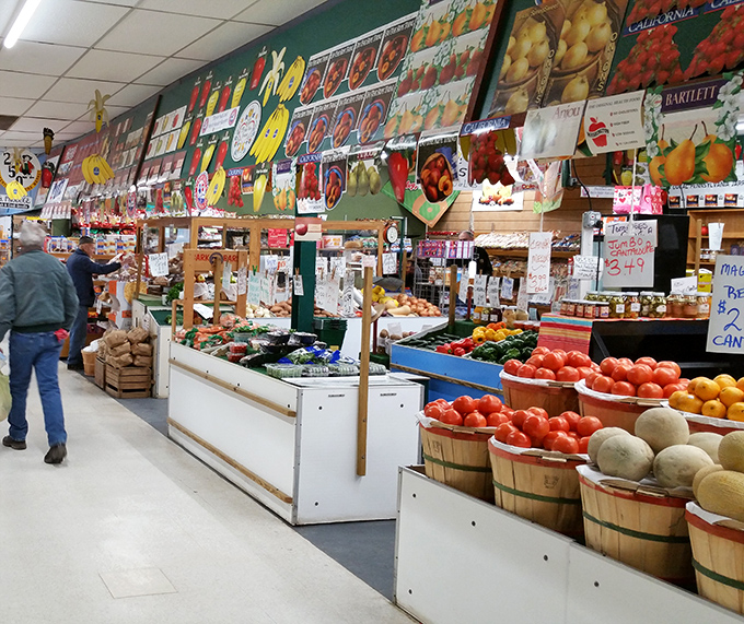 Nature's color palette on full display. These tomatoes look so fresh they might just start a conversation with you about the weather. 