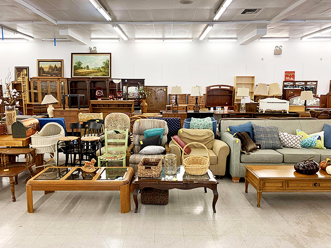 Furniture finds that tell stories of previous lives, now waiting for the next chapter in your living room.