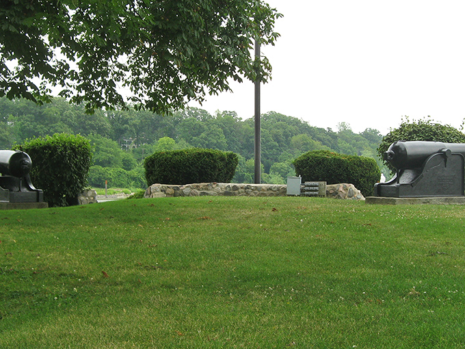 These historic cannons at Fort Defiance Park aren't just for show&mdash;they're silent storytellers of a frontier past that shaped this peaceful riverside community.