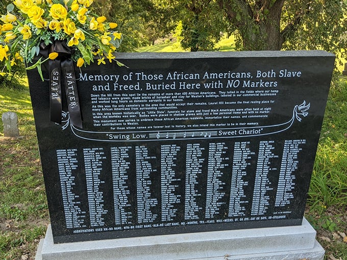 This memorial honors African Americans buried without markers&mdash;a powerful reminder that acknowledging all history makes communities stronger.