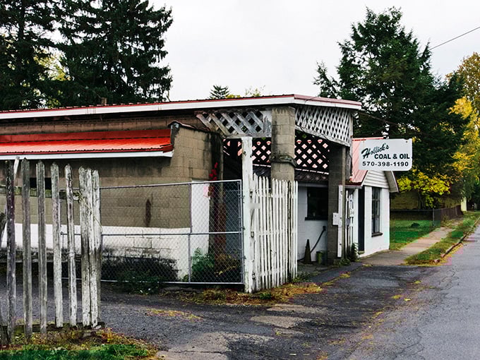 Local businesses like this coal supplier have weathered decades of economic changes, standing as testaments to Jersey Shore's resilience and practical sensibilities.