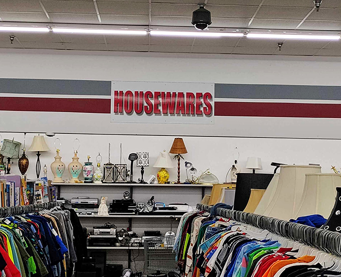 Under the glow of fluorescent lights, housewares tell their stories. Each lamp, each dish set&mdash;refugees from kitchen renovations and downsizing boomers, waiting for their next chapter. 