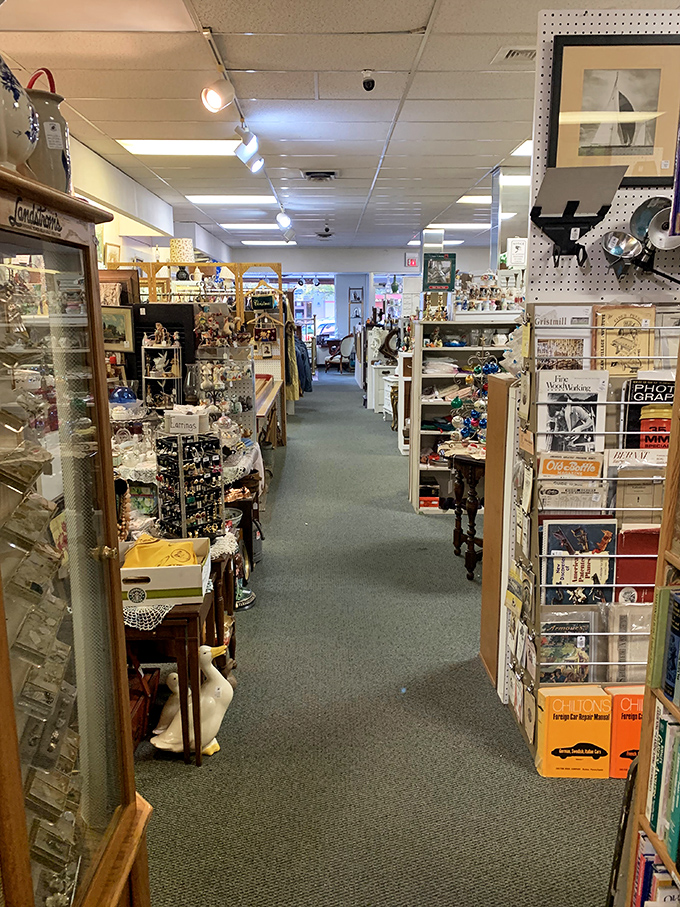 Down the rabbit hole you go! These aisles aren't just pathways&mdash;they're time tunnels leading to countless vendor booths of carefully curated nostalgia.