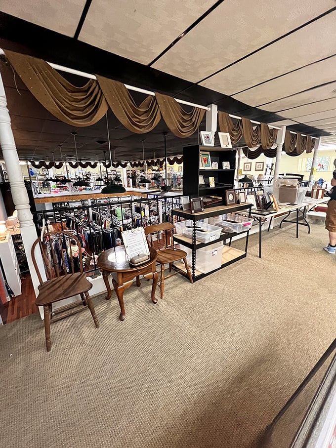 Step inside and discover a wonderland of pre-loved treasures arranged with surprising care and organization&mdash;no archaeological digging required!