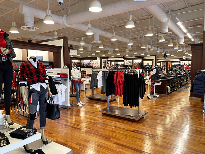 Polished wood floors and thoughtful displays transform shopping from errand to experience. This isn't just retail &ndash; it's retail therapy.