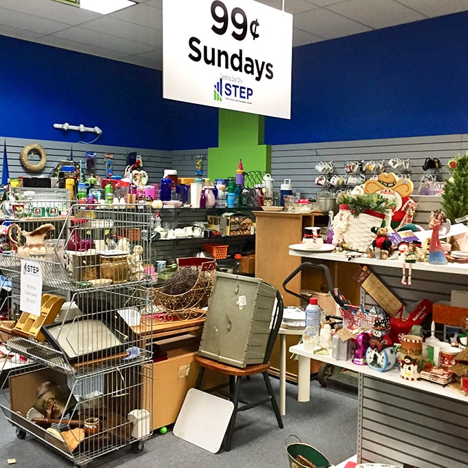 The legendary 99&cent; Sundays section&mdash;where Washington's face on a dollar bill actually gets you change back and a new conversation piece.