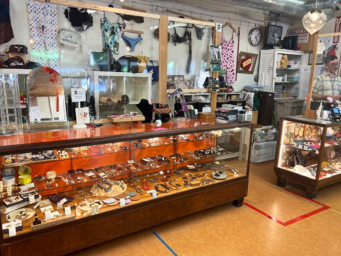 Jewelry cases that sparkle with possibility&mdash;each tray holds someone's future conversation piece or family heirloom.