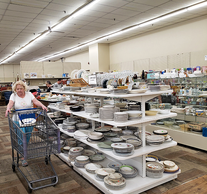 Dish heaven stretches as far as the eye can see. One person's castoff china becomes another's dinner party conversation starter&mdash;at prices that make your wallet do a happy dance.
