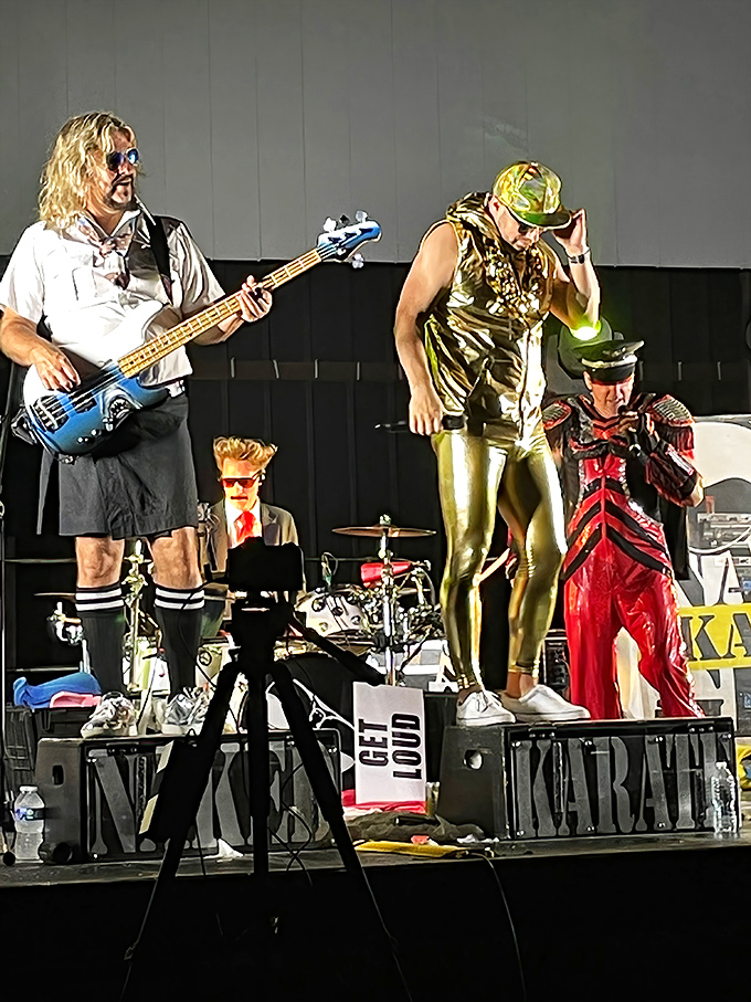 Between films, local performers bring unexpected entertainment, proving drive-ins deliver more than just movies under the stars.