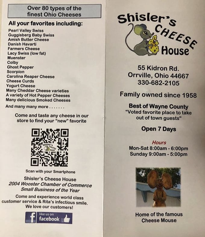 Over 80 types of cheese? That's not a menu&mdash;that's a life goal checklist. The Carolina Reaper Cheese dares you from the page.