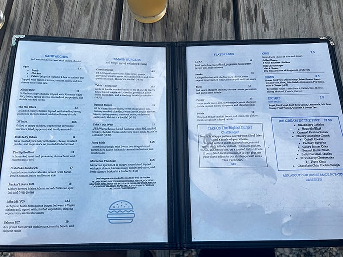 The menu reads like a love letter to comfort food&mdash;each description promising a relationship worth pursuing. Decisions, decisions!