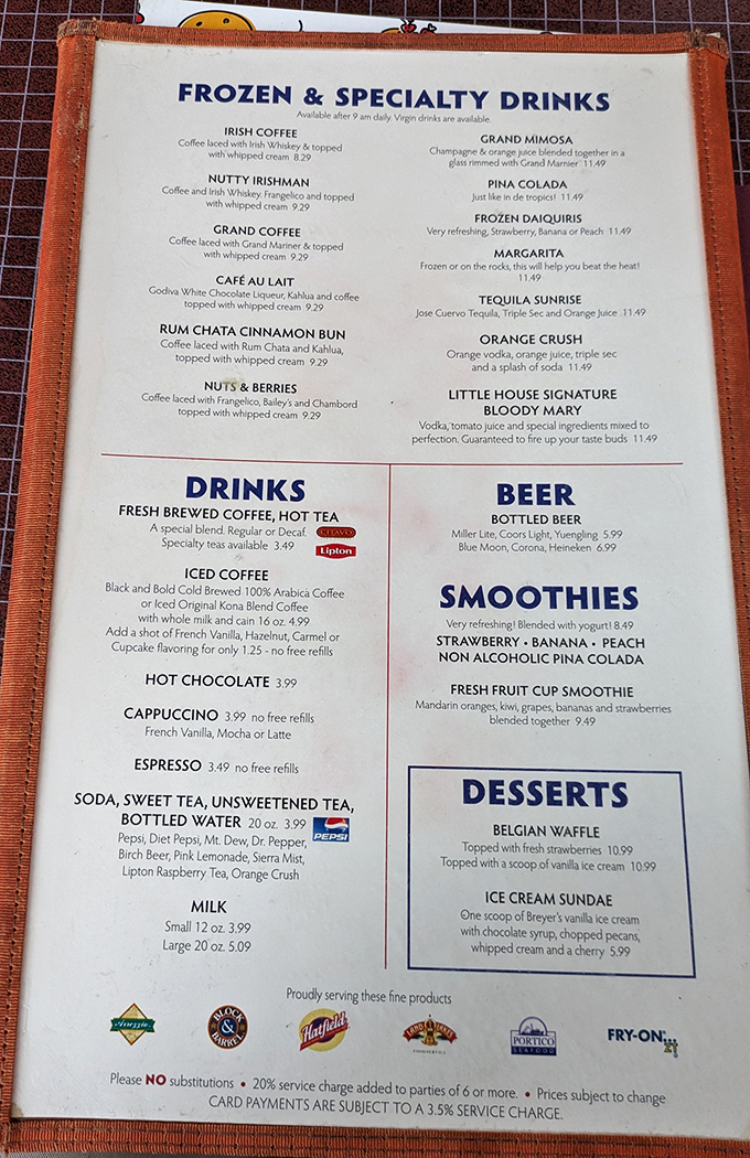 The drink menu reads like a love letter to morning indulgence. That Rum Chata Cinnamon Bun coffee is calling my name!
