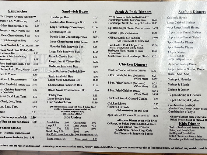 This menu isn't playing culinary Mad Libs&mdash;it's a greatest hits album of American classics that reads like a love letter to comfort food.