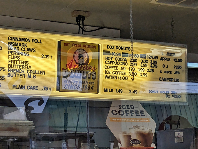 Simple menus often hide the most extraordinary treasures - like these legendary glazed beauties.