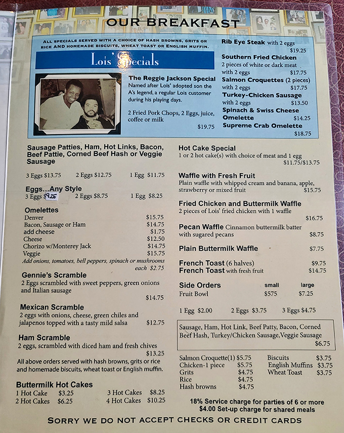 This menu isn't just a list of dishes &ndash; it's a roadmap to comfort food nirvana with Southern classics that have stood the test of time.