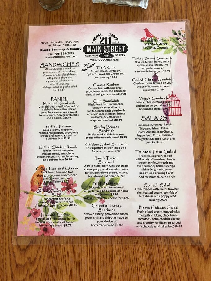 A menu that reads like a love letter to comfort food, featuring classics done right without unnecessary complications.