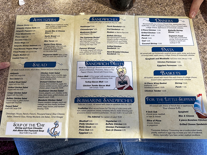 A menu that doesn't need fancy fonts or flowery descriptions. Just honest food that makes decision-making the hardest part of your meal.