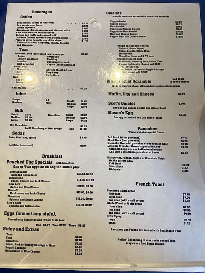 A menu that doesn't need fancy fonts or clever names&mdash;just honest breakfast classics executed with the kind of care that makes you want to high-five the cook.