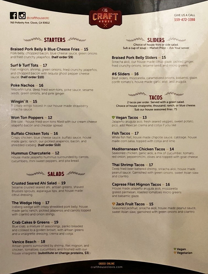 This menu isn't just a list of food&mdash;it's a roadmap to flavor country, with each description promising a journey worth taking.