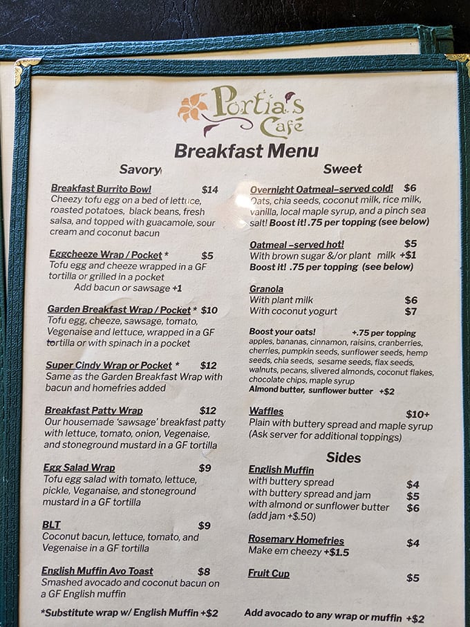 This menu isn't just a list of options&mdash;it's a manifesto for proving plant-based eating can be both exciting and familiar. Breakfast burrito bowl, anyone?