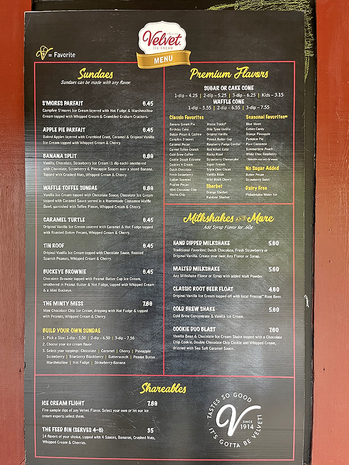 This menu isn't just a list&mdash;it's a roadmap to happiness. The "Minty Mess" sounds like delicious chaos I'm ready to embrace.