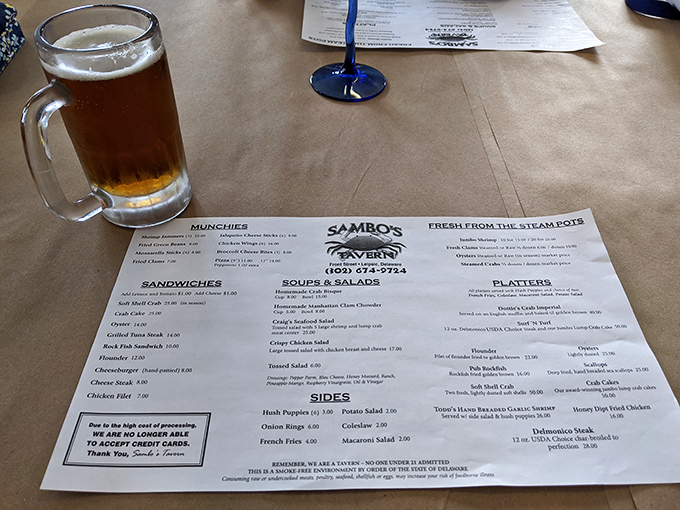 A cold beer and a simple menu&mdash;the hallmarks of places that understand great food doesn't need a dictionary to describe it.