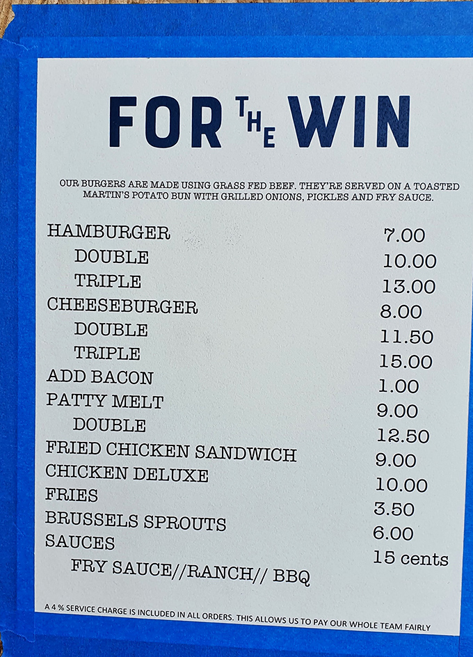 A menu so refreshingly straightforward it feels revolutionary. No need for a thesaurus or translator&mdash;just honest food described honestly.