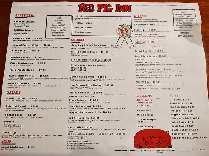 That menu board hasn't changed in decades &ndash; a culinary time capsule promising comfort instead of innovation, and delivering spectacularly.