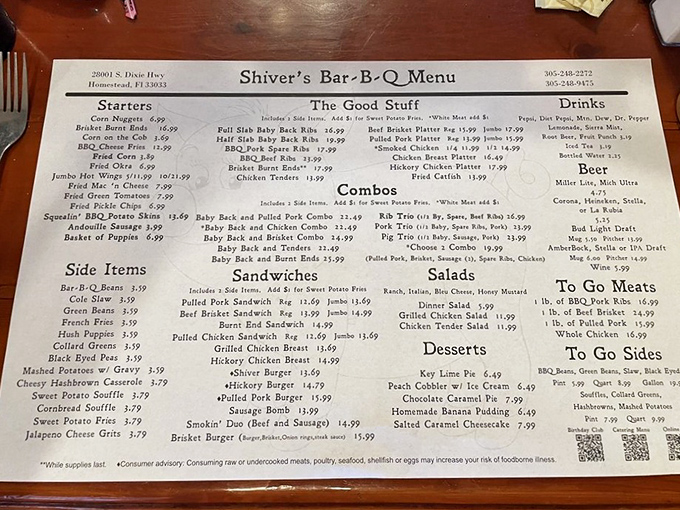 This menu isn't just a list&mdash;it's a roadmap to happiness. Study it like you're cramming for the most delicious final exam ever.