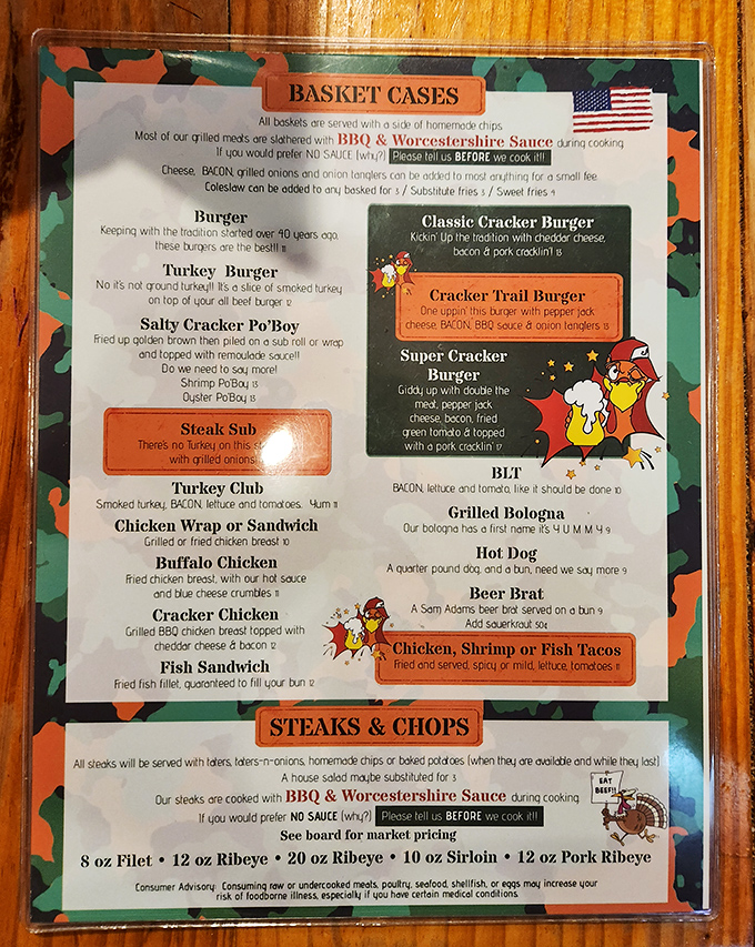 A menu that hasn't changed much since Reagan was president&mdash;proof that when you nail a burger recipe, you don't mess with perfection.