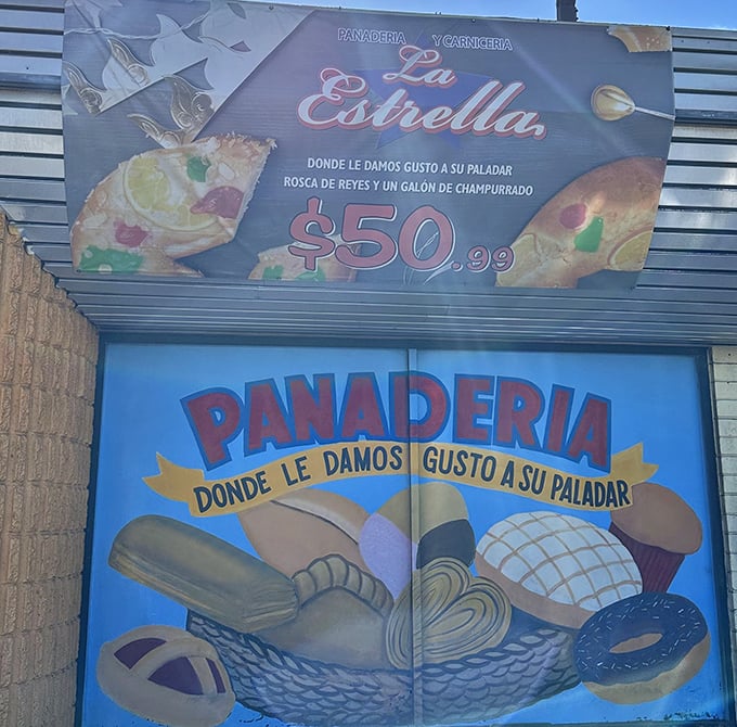 The sign promises to "give pleasure to your palate"&mdash;a bold claim that La Estrella backs up with every bite of their handcrafted Mexican specialties.