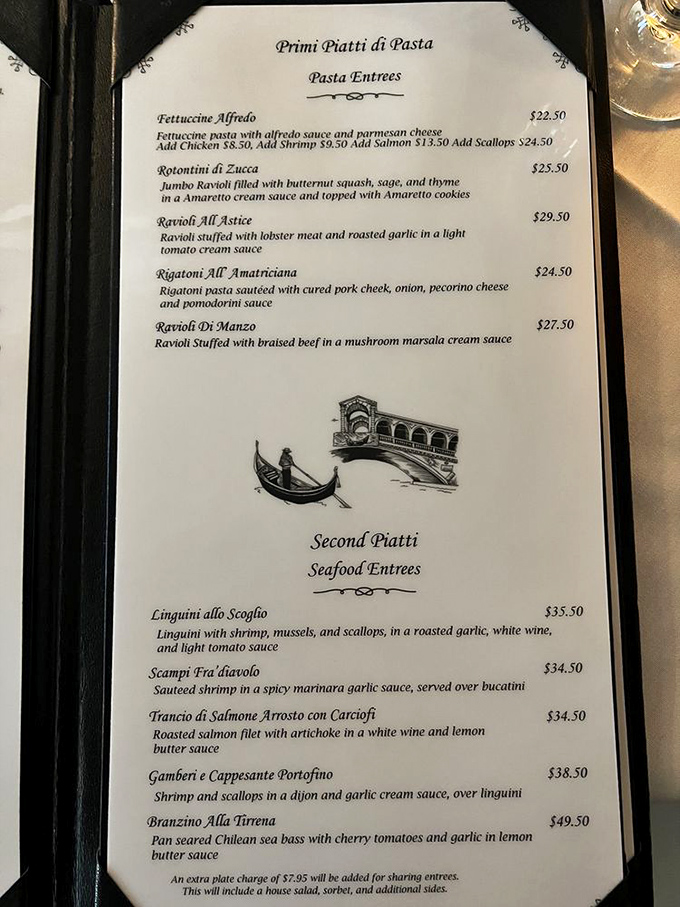 This isn't just a menu&mdash;it's a love letter to Northern Italian cuisine where every pasta tells a story and seafood dreams come true.