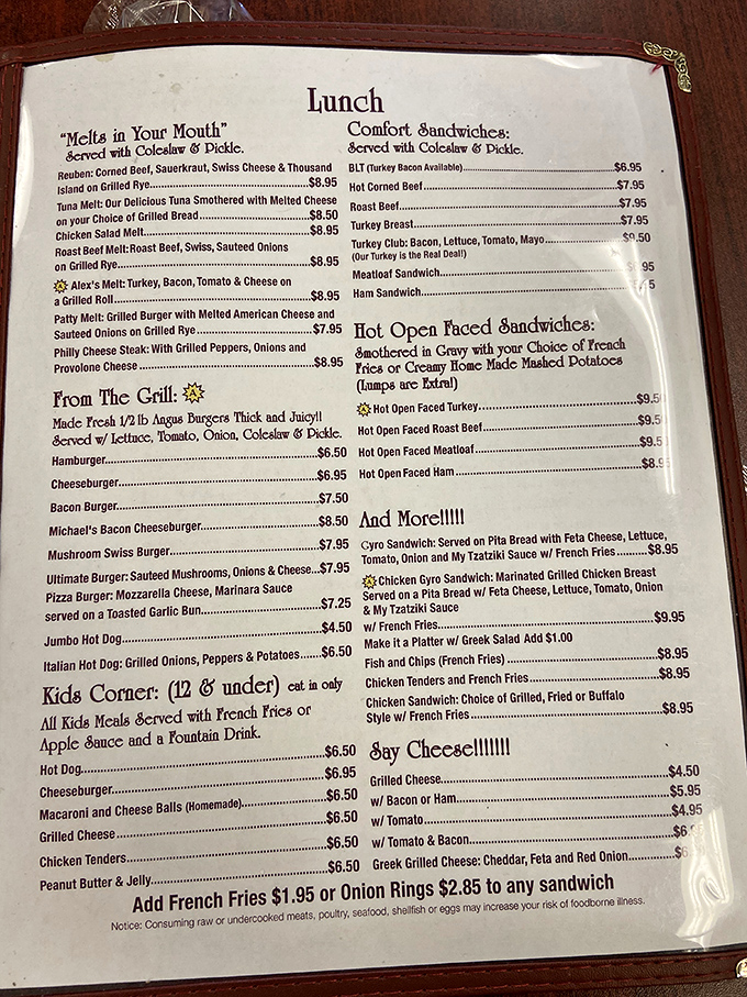 A menu where everything sounds like exactly what you need right now. Decision paralysis has never been so delicious.