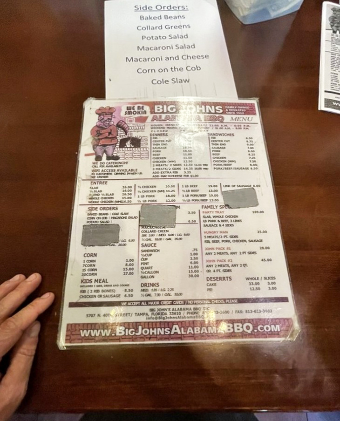 This menu isn't just a list&mdash;it's a roadmap to happiness. Study it like you're cramming for the most delicious final exam of your life. 