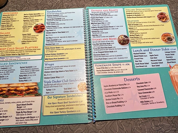 This isn't just a menu&mdash;it's a roadmap to comfort food nirvana, with enough options to satisfy cravings you didn't even know you had.