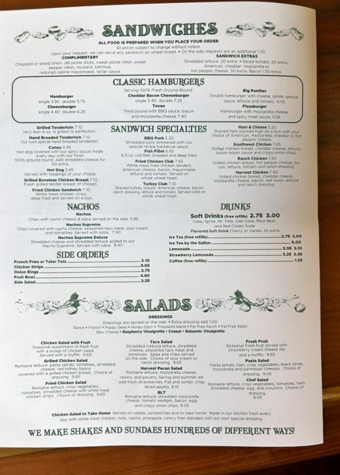 A menu that reads like a love letter to comfort food classics. No molecular gastronomy here, just honest cooking that speaks directly to your soul.