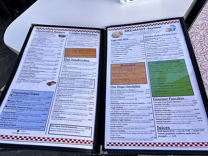 The menu at Busy Bee doesn't mess around&mdash;breakfast all day is the first sign you're among people who understand joy.