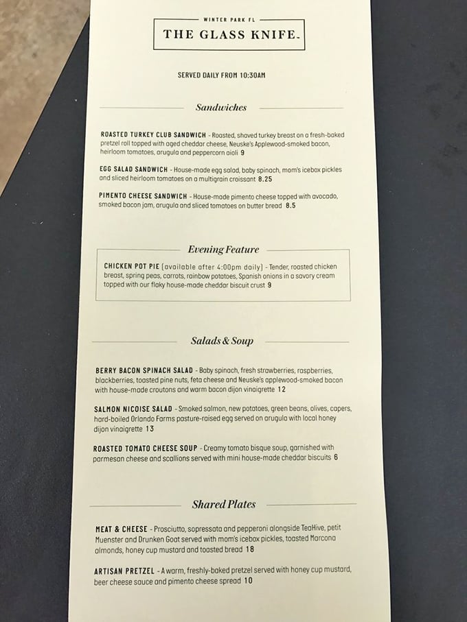 This menu isn't just a list &ndash; it's a roadmap to breakfast nirvana with options that'll make decision-making deliciously difficult.