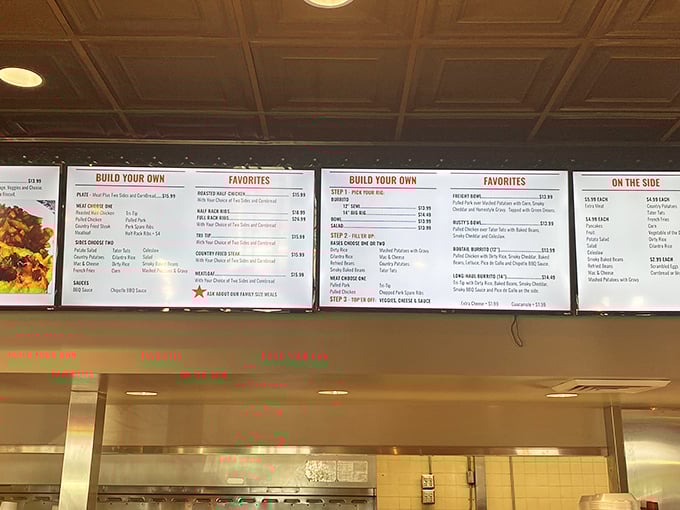 A menu board that doesn't need fancy fonts to impress &ndash; just honest offerings that make decision-making the hardest part of your meal.