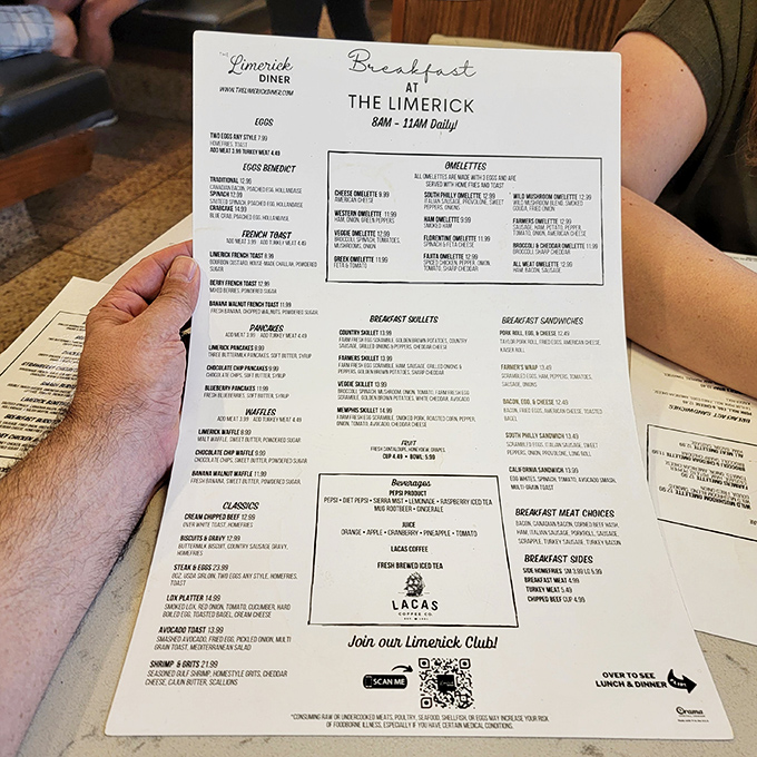 The breakfast menu reads like a love letter to morning meals &ndash; a diplomatic document brokering peace between sweet and savory camps.