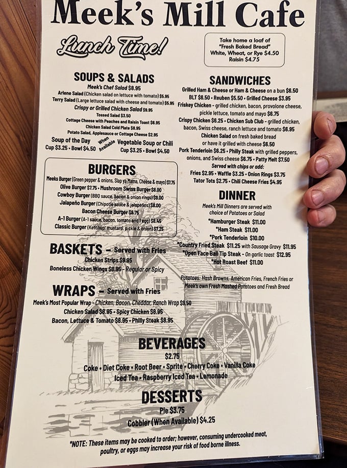 A menu that reads like a love letter to American classics. No foam, no deconstructed anything—just honest food that your taste buds will thank you for.
