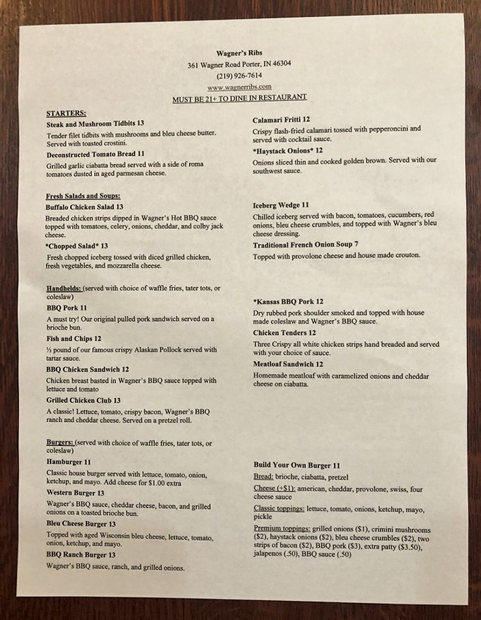 A menu that reads like a love letter to comfort food, where every item seems to whisper, "Yes, this is exactly what you're craving."